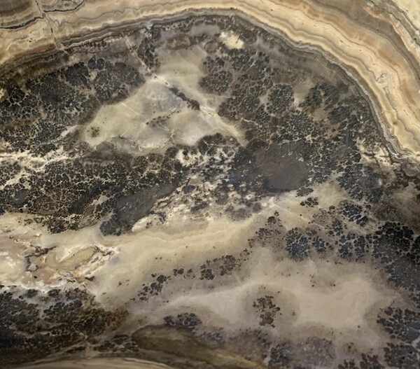 Balsamo Antiques | Contemporary Moroccan Free Form Shaped Onyx Bowl