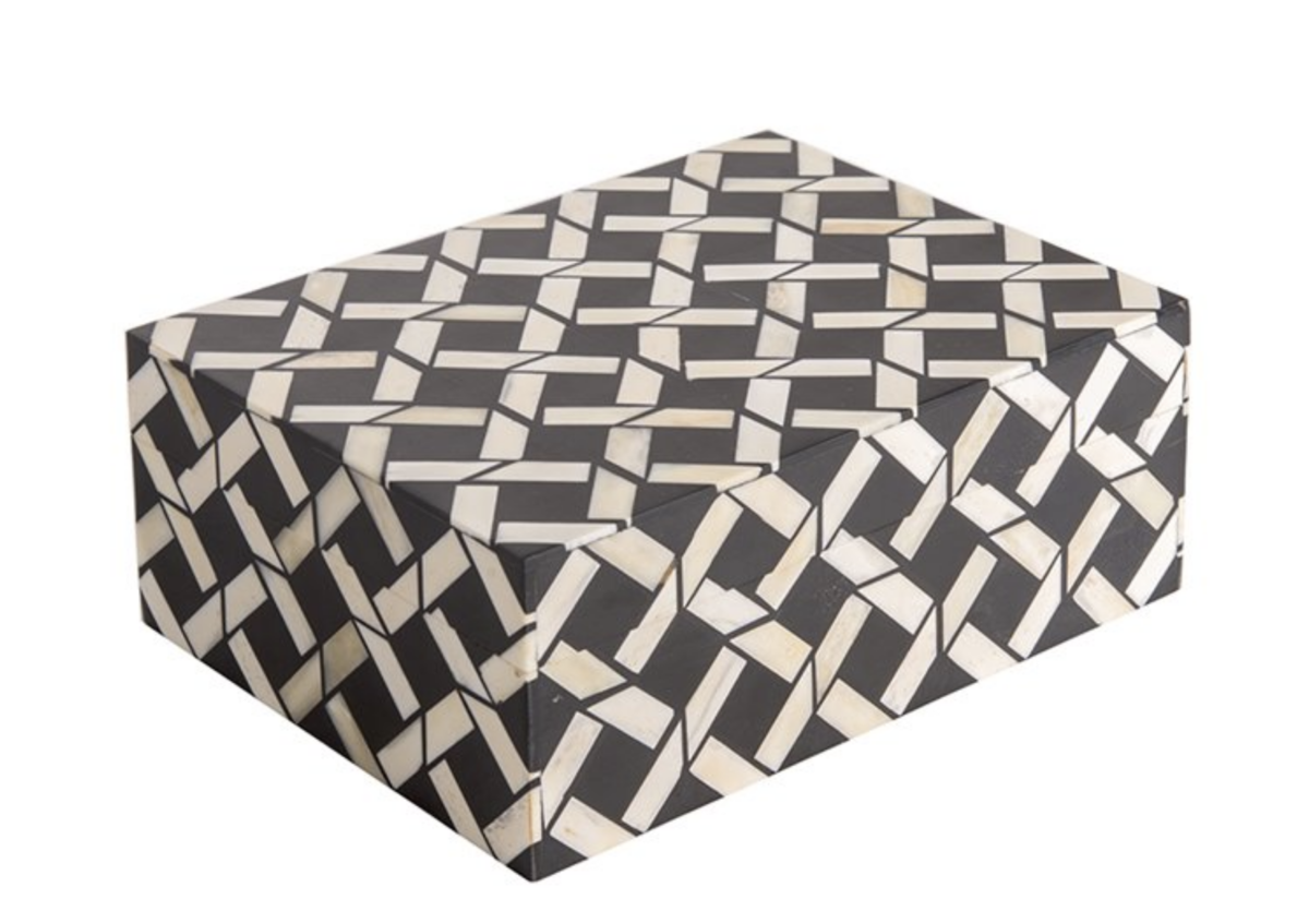 Balsamo Antiques | Contemporary Indonesia Geometric Design Box