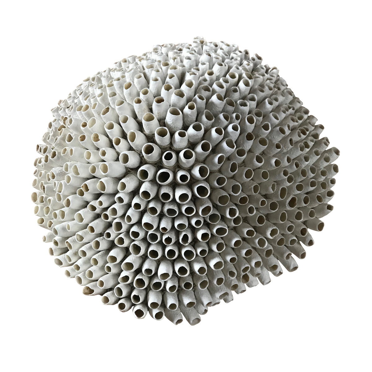 Balsamo Antiques | Contemporary French Porcelain Tubular Shapes Bowl