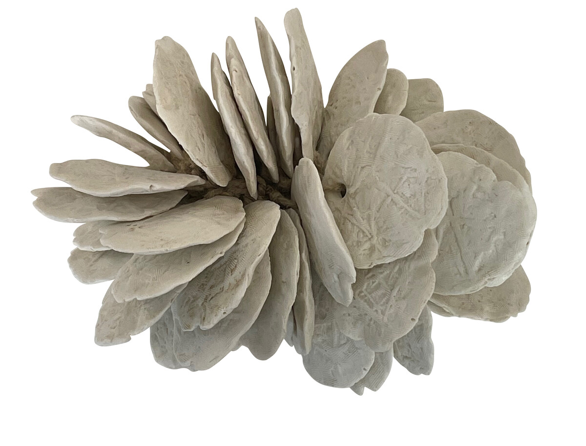 Balsamo Antiques | Contemporary French Porcelain Disc Sculpture