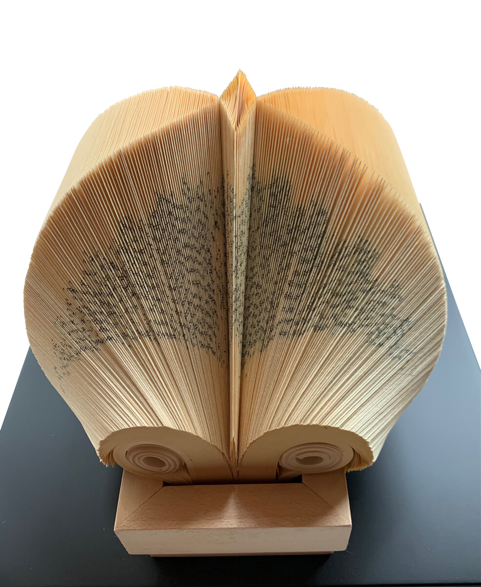 Balsamo Antiques | Contemporary Italian Folded Book Sculpture