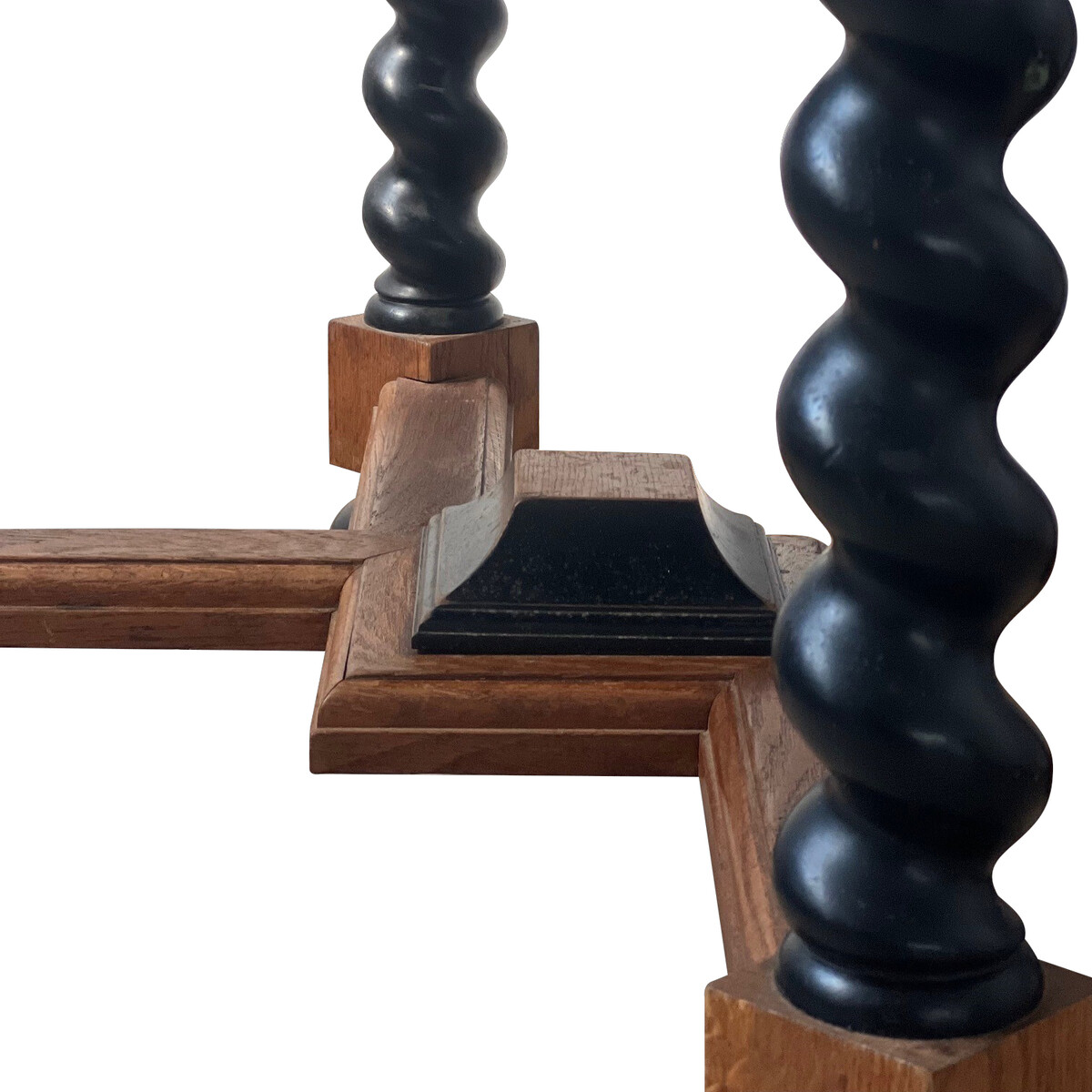 Balsamo Antiques | 19thc Swedish Turned Leg Small Dining Table